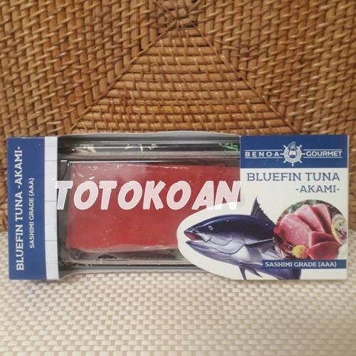 Jual BLUEFIN TUNA AKAMI SASHIMI GRADE AAA | IKAN TUNA TORO FROZEN 270 ...