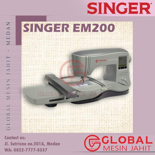 Jual Mesin Bordir Komputer SINGER Quantum Stylist EM200 Embroidery ...