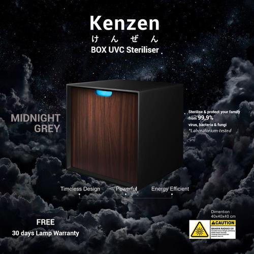 Jual UV Sterilizer Box/ Ozone Sterilizer / UVC BOX/ KENZEN MIDNIGHT ...