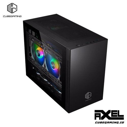 Jual Cube Gaming AXEL Tempered Glass Version - mATX Gaming Case - Kota ...