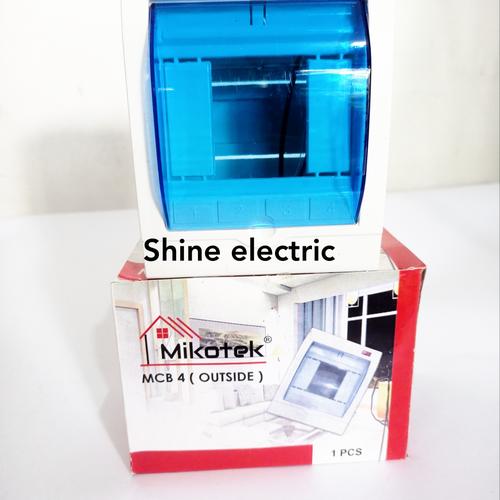 Jual Rumah Kotak Box MCB 4 Fuse Grup Outside Inbow Pengaman 4 Titik ...