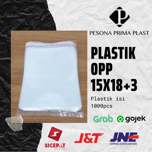Jual PLASTIK KACA / OPP PLASTIK ROTI 15X18+3 - Kota Tangerang - Pesona Prima Plast | Tokopedia