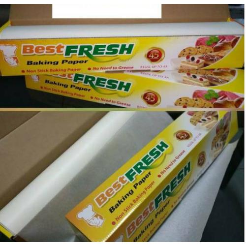 Jual BEST FRESH Baking Paper Roll Kertas Roti Licin 30 cm x 10 m - Kota ...