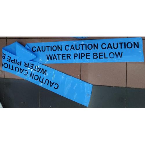 Jual tanda peringatan,under ground warning tape caution water pipe ...