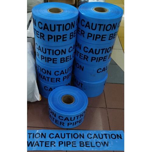 Jual tanda peringatan,under ground warning tape caution water pipe ...