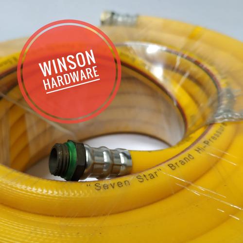 Jual Selang Angin Kuning Kompresor 15 M Seven Star High Pressure Spray ...