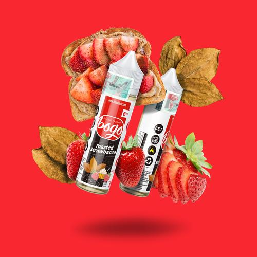Jual Bogo E-Liquid Toasted Strawbacco 60ml - E-juice, Rokok Elektrik ...