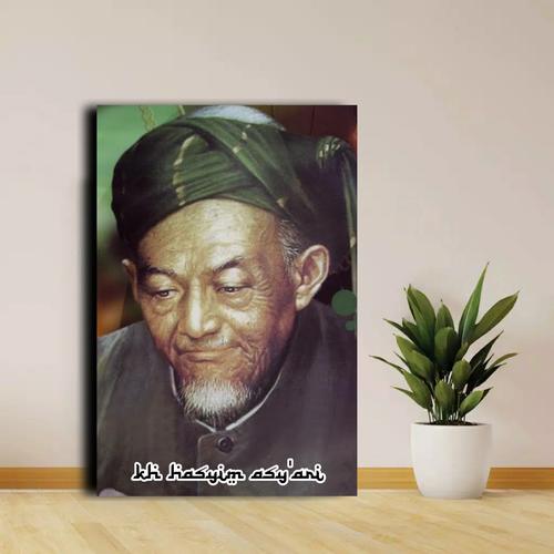 Jual POSTER KAYU KYAI HASYIM ASYARI NU / POSTER HABIB ULAMA - wdc23 ...