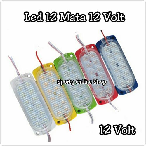 Jual Lampu Led 12 Mata 12Volt & 24Volt - Kota Tangerang - sporty ...