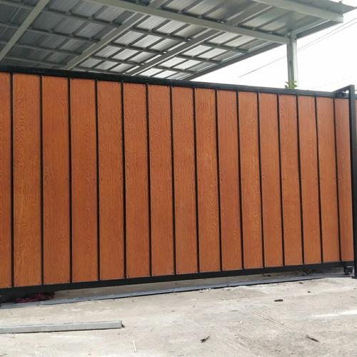 Jual pagar minimalis motif kayu grc - Kota Tangerang Selatan ...