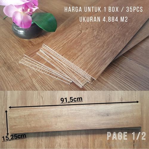 Jual Lantai Vinyl Tebal 2 dan 3mm Motif Kayu - KB 30, 2 MM - Jakarta ...
