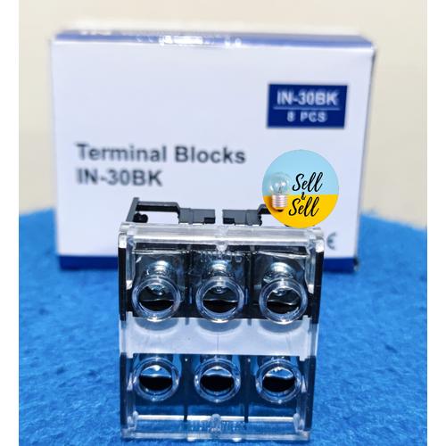 Jual Terminal Block IN-30BK 3P 600V 50A / Terminal Blok IN30BK 3 Pole - Jakarta Barat - Sell ...