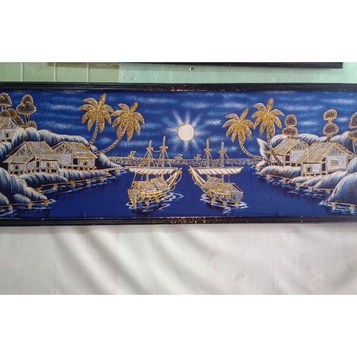Jual Lukisan Batik Perahu ukuran 1,50X40 - Kota Yogyakarta - Griya ...