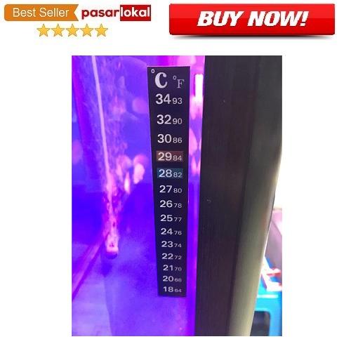 Jual Stiker Termometer Pengukur Suhu Aquarium - Jakarta Barat ...