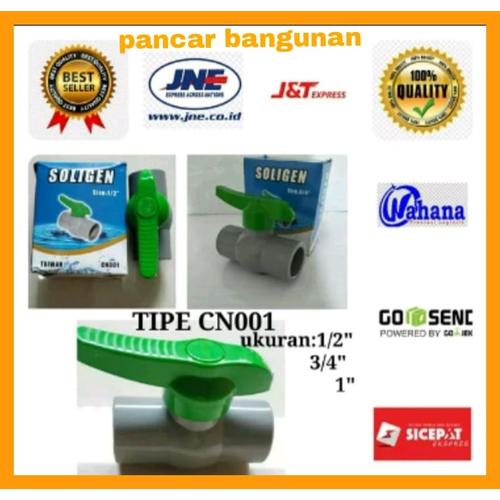 Jual STOP KRAN 3/4 INCH PVC SOLIGEN - STOP KRAN 3/4 INCH SOLIGEN - STOP ...