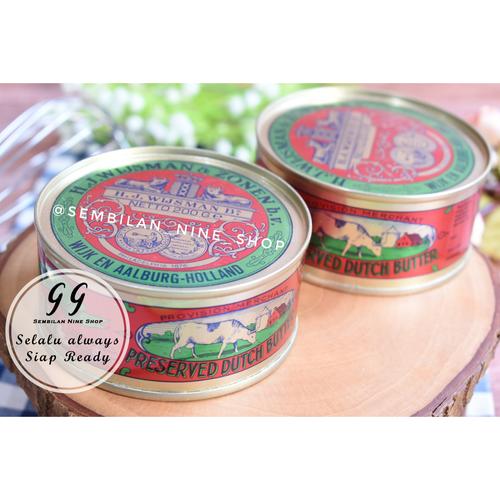 Jual Wijsman BUTTER Mentega 200 GRAM WISMAN WYSMAN Preserved Dutch ...