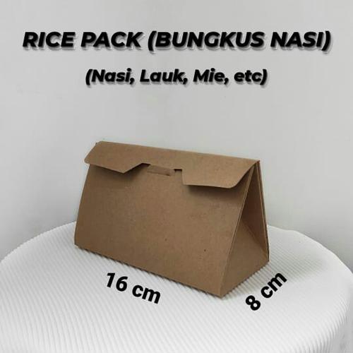 Jual Rice Pack Bungkus Nasi / Bungkus Mie / Kotak Nasi - Jakarta Barat ...