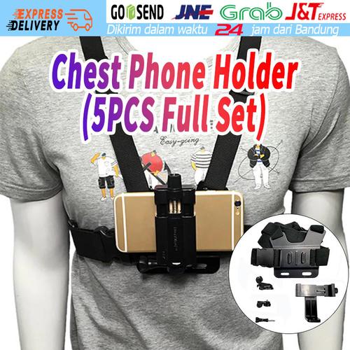 Jual Chest Strap Mount Adjustable Handphone Kamera Action Holder ...