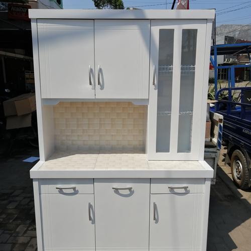 Jual kitchen set / lemari dapur / rak piring / lemari sayur 3 pintu ...