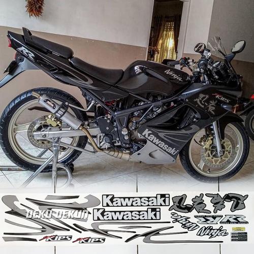 Promo Striping Stiker Kawasaki Ninja rr 150 old 2010 2011 Hitam - Kota ...