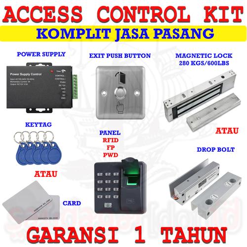 Jual PAKET ACCESS CONTROL / JASA / AKSES KONTROL / FINGERPRINT / DOOR ...