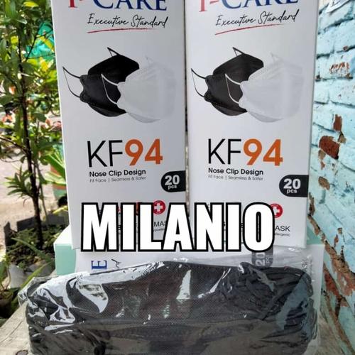 Jual Masker KF94 Korea warna hitam putih KF 94 4ply medical mask black ...
