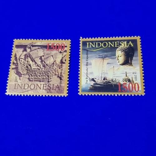 Jual Prangko/Perangko Indonesia. EKSPEDISI KAPAL BOROBUDUR - Jakarta ...