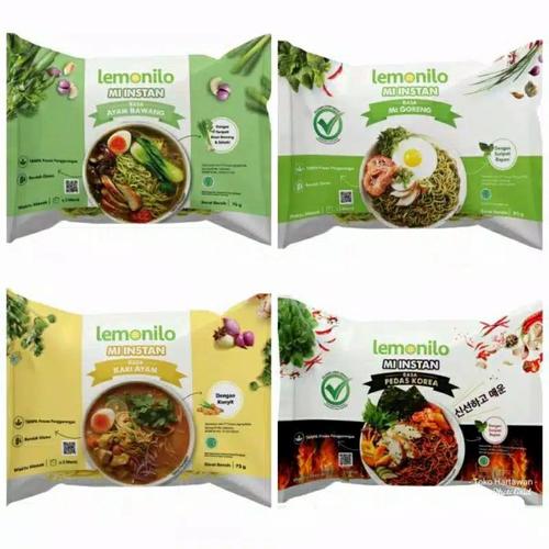 Jual Lemonilo Mie Goreng / Pedas Korea / Kari Ayam / Ayam Bawang - Kab ...