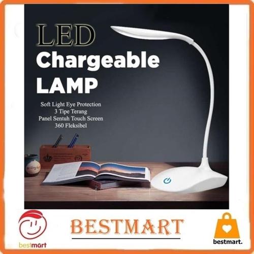 Jual Lampu LED Meja Belajar Lampu Baca White Portable lampu belajar ...