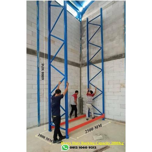 Jual Rak Gudang-Rak Pallet Heavy Duty Load .2 Tons/Layer - Kab ...