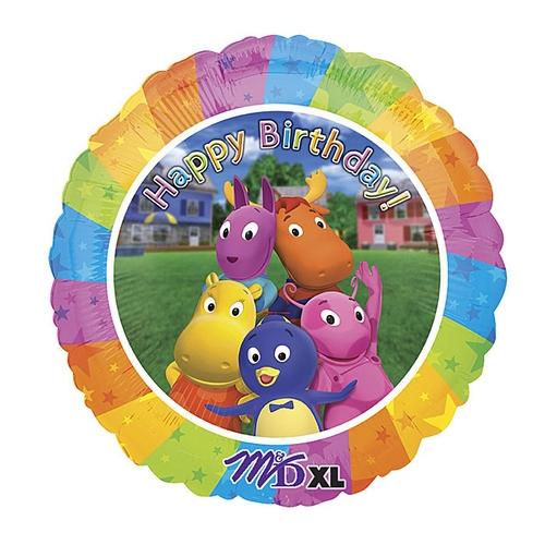 Jual Backyardigans Happy Birthday Metallic Foil Balloon - Kota Medan ...
