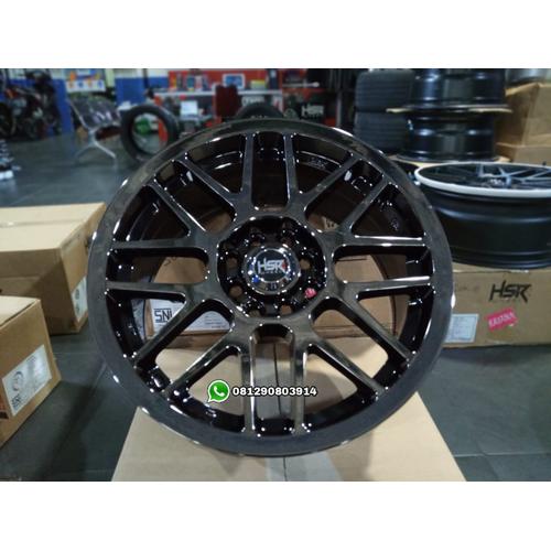 Jual Velg HSR R17 Tipe Rai-S1 HSR Velg Mobil Murah Ring 17 Black Chrome - Kab. Sleman - HSR ...