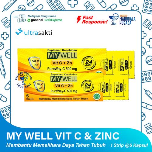 Jual MY WELL VIT C PLUS ZN 1 BOX 12 AMPLOP @ 5 KAPLET - Kota Palembang ...