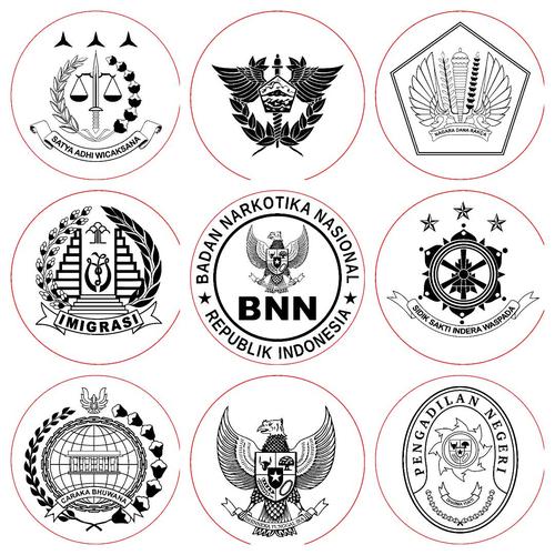 Jual Seal wax stamp TRIBRATA POLRI BEACUKAI GARUDA lilin segel stempel ...