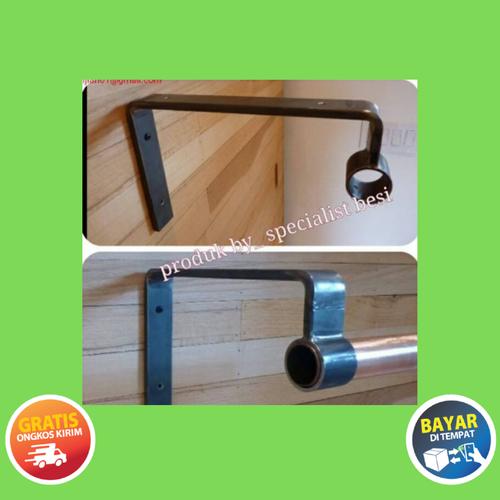 Jual Siku Rak Gantung Bracket Besi penyangga Rak Ambalan Gantung ...