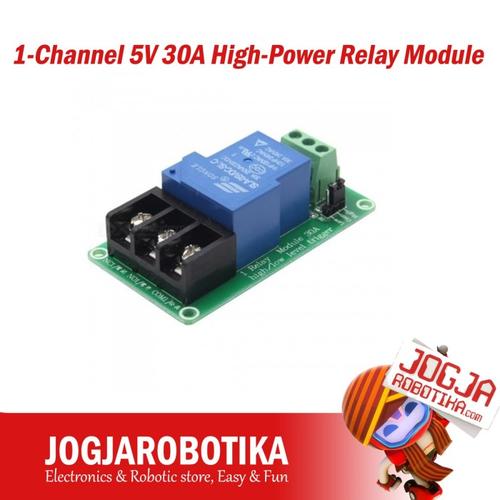 Jual 30A Relay Module 1 channel 5V High dan Low Active Trigger for ...
