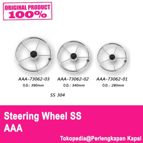 Jual Steering Wheel Stainless (73062) / Setir Kapal - 73062-02 (13.5 ...