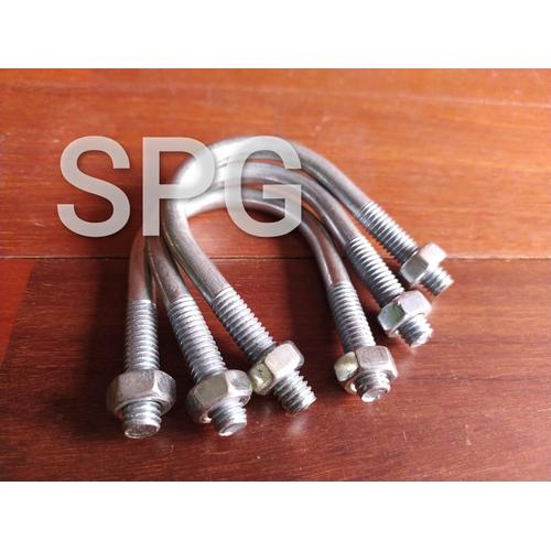 Jual U Bolt Galvanis 3/4 x 5/16" inch Klem Galvanis Pipe Clamp Klem ...