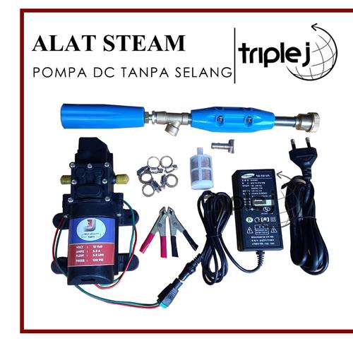 Jual Pompa DC set TANPA SELANG alat mesin cuci motor mobil AC steam ...