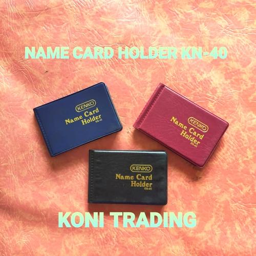 Jual KENKO DELUXE NAME CARD HOLDER KN-40 BAHAN TEBAL - Jakarta Barat ...