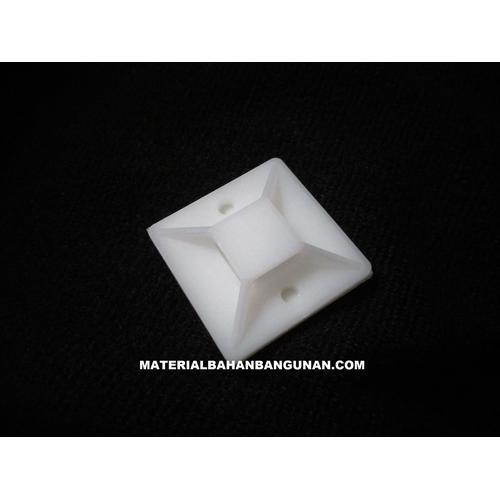 Jual Kabel Ties Mount 30 x 30 mm Pengait Pengikat Cable tis Clamp ...