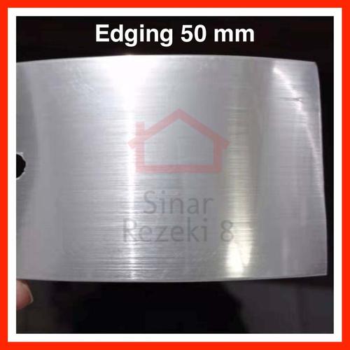 Jual Edging HPL XYZ 09 50 mm SILVER / Pinggiran Meja Woodgrain taco PVC ...