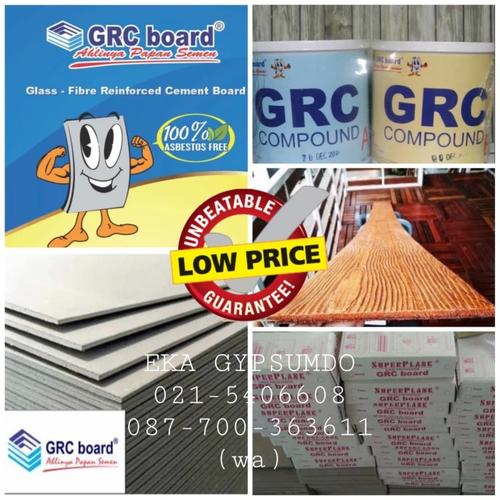 Jual GRC PLANK POLOS 10cm, 20cm dan 30 cm / SUPERPLANK POLOS 9mm - 10cm ...
