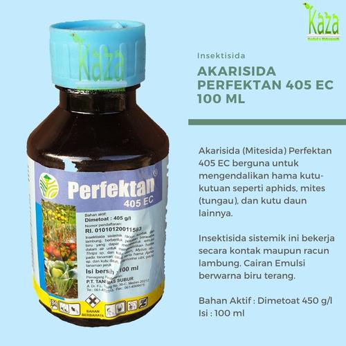 Jual Insektisida Akarisida Perfektan 405 EC 100 ml Kutu Aphids Mites ...