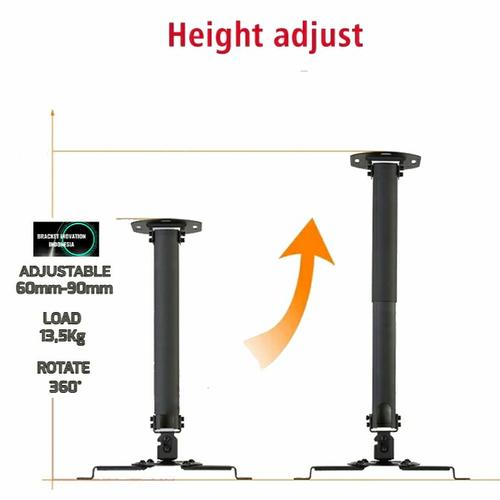Jual BRACKET/BRAKET/BREKET PROJECTOR/PROYEKTOR/INFOCUS UNIVERSAL ...