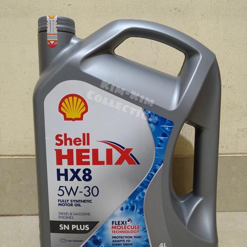 Jual Shell Helix HX8 - 5W30 5W-30 SN Plus SN+ Oli Mobil Kemasan 4 Liter ...