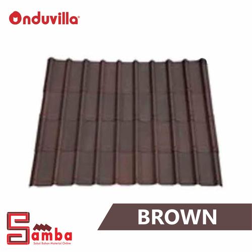 Jual ONDUVILLA ATAP GENTENG - BROWN - Kota Tangerang Selatan - SAMBA ...
