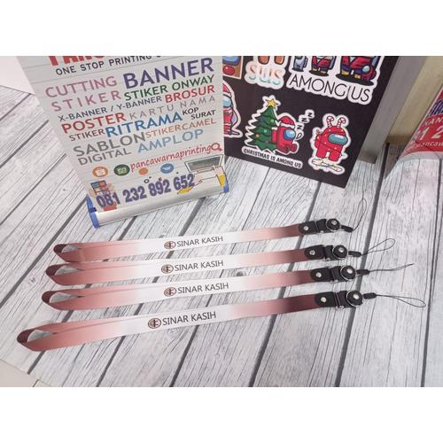 Jual Lanyard Custom Printing / Cetak Lanyard Custom Design Warna ...