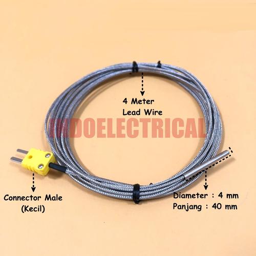 Jual THERMOCOUPLE TYPE K PROBE - Kabel 1 Meter - Kab. Sidoarjo ...