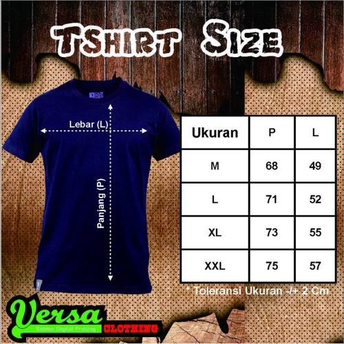 Jual Kaos Sablon Satuan/Kaos Satuan Plastisol/Kaos Custom A3/Kaos Distro - Biru Navy, S - Kab ...